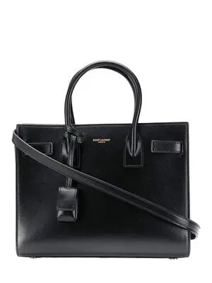 Saint Laurent Sac De Jour Baby In Smooth Leather - Black