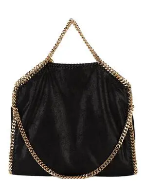Stella McCartney Stella McCartney Falabella Fold-Over Tote Bag Black