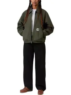 Carhartt Work In Progress Stanwood Logo-patch Jacket - Green