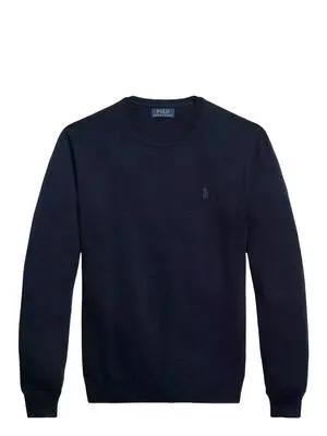 Polo Ralph Lauren Washable Wool Crew-neck Jumper - Blue
