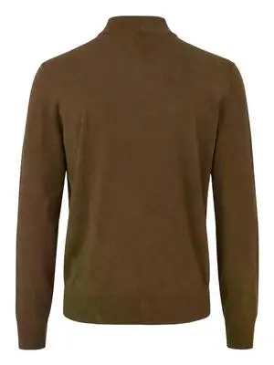 TOM FORD Roll-neck Long-sleeve Sweater Brown