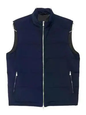 Eleventy Padded Gilet - Blue
