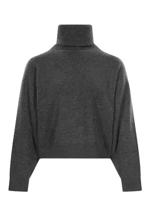 BRUNELLO CUCINELLI Ribbed-knit Roll-neck Sweater