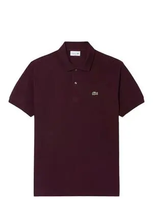 Lacoste Logo-patch Polo Shirt - Red