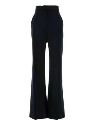 VIVIENNE WESTWOOD Virgin Wool Wide-leg Trousers - Blue