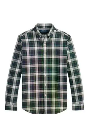 Polo Ralph Lauren Oxford Tartan Button-down Shirt - Blue
