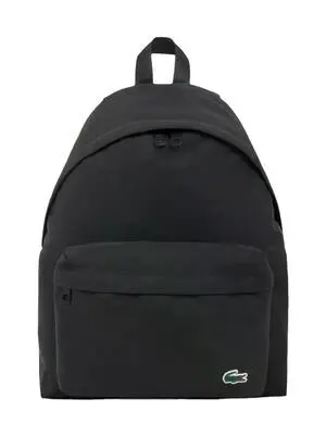 Lacoste Logo Patch Backpack - Black