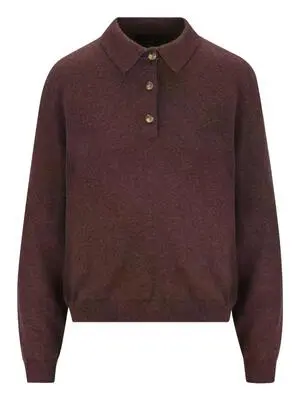 LORO PIANA Loro Piana Knitted Polo Sweater