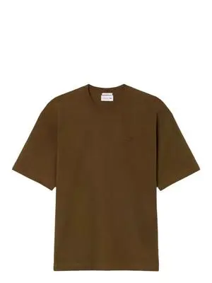 Lacoste Logo-patch T-shirt - Brown