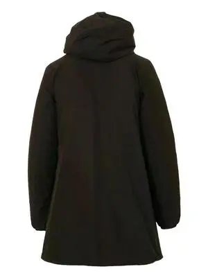 K-WAY Sophie St Thermo Reversible Hooded Coat - Black