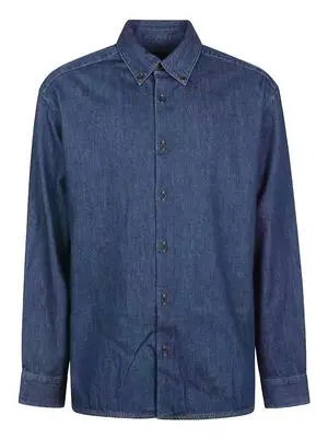 A.p.c. Mathias Denim Shirt - Blue
