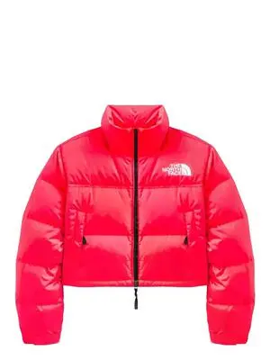 The North Face Nuptse Short Puffer Jacket Pink