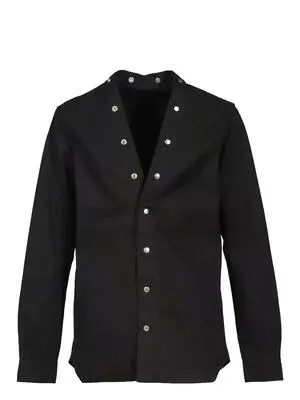 Rick Owens Larry V-neck Shirt - Black