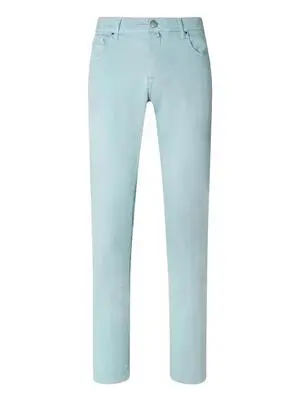 Jacob Cohen Bard Slim-fit Trousers Blue