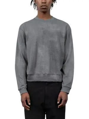 LADY WHITE CO. 2-ply Gauze Cotton Sweatshirt - Grey