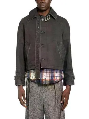 LOEWE LOEWE Belted Button-Front Jacket