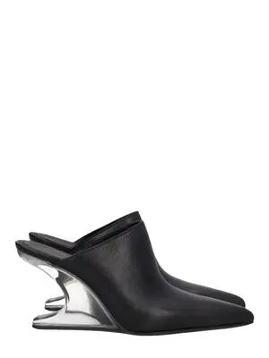 RICK OWENS Rick Owens Cantilever Pointed-Toe Mules