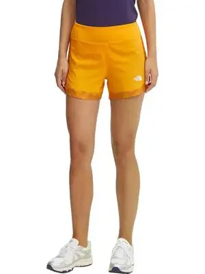 The North Face Logo-print Panelled Shorts - Orange