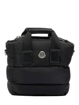Moncler Micro Caradoc Quilted Tote Bag - Black