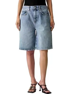 ANINE BING ANINE BING Washed Denim Shorts