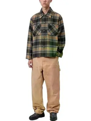 Carhartt Work In Progress Parson Checked Shirt - Black
