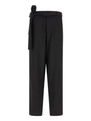 KIKO KOSTADINOV Laan' Wool Trousers - Black