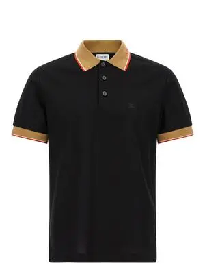 Burberry Evan' Polo Shirt - Black