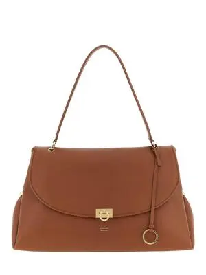 FERRAGAMO Sofia 2026 Shoulder Bag - Brown