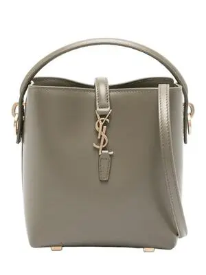 Saint Laurent SAINT LAURENT Le 37 Mini Bucket Bag Green