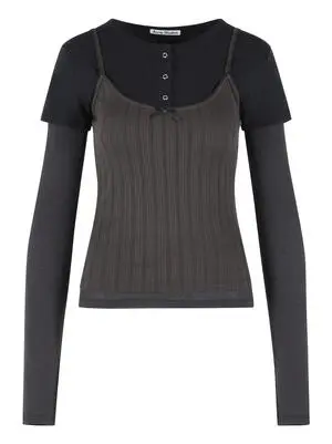 Acne Studios Lyocell T-shirt - Black