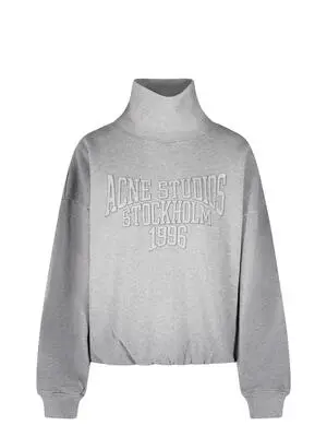 Acne Studios Cotton Sweatshirt - Gray