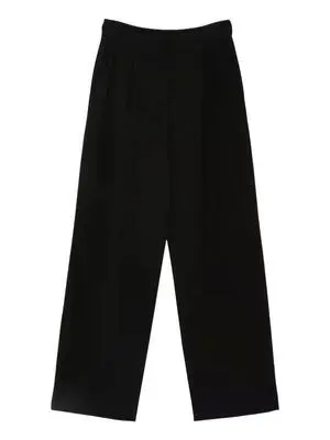 EMPORIO ARMANI Emporio Armani Black Pleated Palazzo Pants