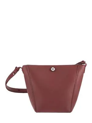 Max Mara Leather Shoulder Bag - Red