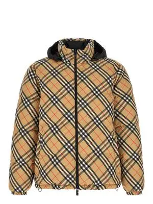 Burberry Snowdon' Down Jacket - Cream