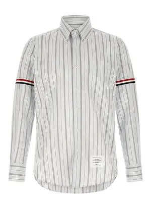 Thom Browne Thom Browne Men 'Rwb' Headband Shirt Blue