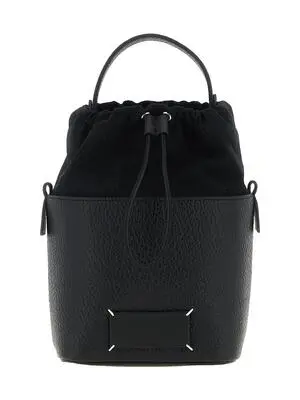 MAISON MARGIELA 5ac' Small Bucket Bag - Black