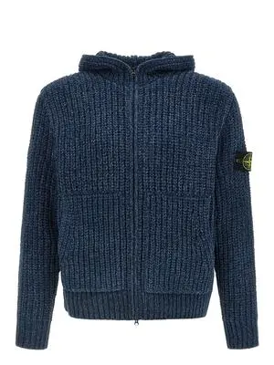 Stone Island 5100065 Cardigan - Blue
