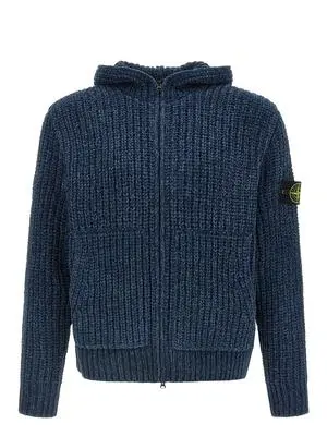 Stone Island 5100065 Cardigan - Blue