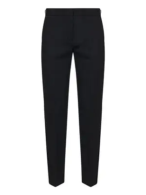 Max Mara Black Mxmacino Slim-fit Trousers - Multicolor