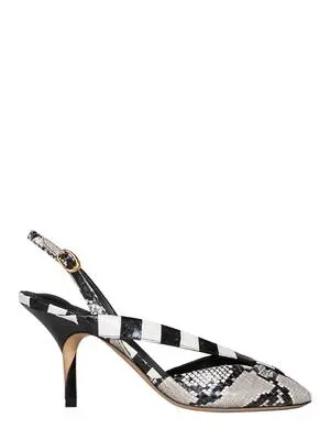 Jacquemus The Poisson Slingback Sandals - Multicolor