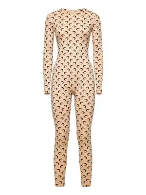 MARINE SERRE Marine Serre Women Beige 'Monogram' Tracksuit Multicolor