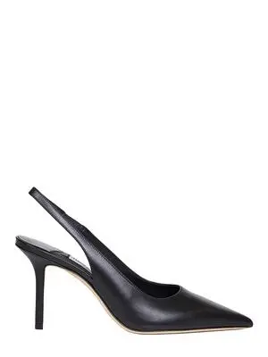 JIMMY CHOO Black Love Sling Back 85 Slingback - Multicolor