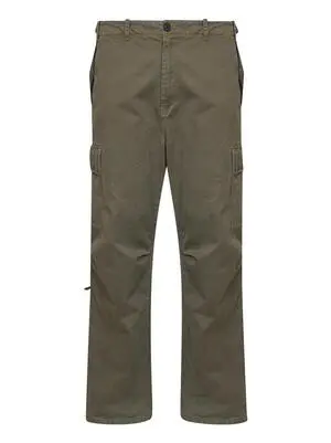Fendi Cotton Drill Regular-fit Utility Trousers - Multicolor