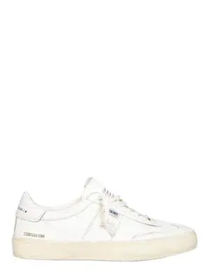 GOLDEN GOOSE White Nappa Leather Soul Star Sneakers - Multicolor