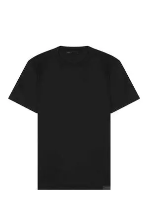 LOW BRAND Classic Cotton T-shirt - Black