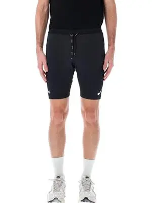 Nike High-performance Mini Leggings For Running - Black