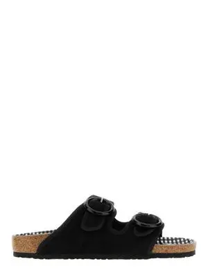 BIRKENSTOCK X REPETTO Arizona Suede Slip-on Slippers - Black