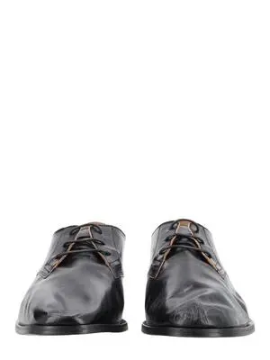 Our Legacy Leather Lace-up Derby Shoes - Black