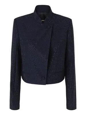 Pinko PINKO Tailored Jacket In Polyester-Viscose Blend Navy