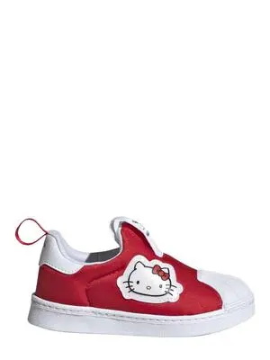 ADIDAS ORIGINALS Mini Superstar Slip-on Sneakers - Red